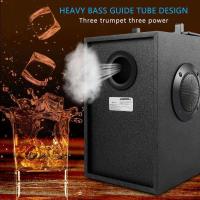 China Plastic Cabinet Material Trolley Speaker with 2 Channels 2.0 50Hz-18kHz Frequency Range for sale