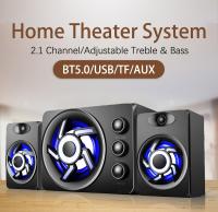 China Portable Speaker With Aux Input Microphone Aluminum ABS PC Cabinet 5W Output Power for sale