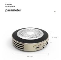 China Usb Connectivity Portable Bluetooth Speaker with Built in Wireless Charging Station for sale
