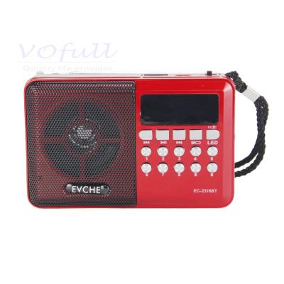 China 4OU 2 Inches Speaker Portable Radio Player With Built in TWS And Flashlight for sale