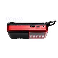 China 4OU 2 Inches Speaker Portable Radio Player With Built in TWS And Flashlight for sale