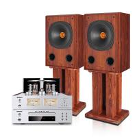China Fidelity 3-Way Wireless Music Bookshelf Speakers with Booming Bass and Modern Stylings for sale