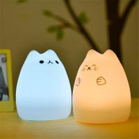 China European Design Silicone LED Night Light with FCC Certification for sale
