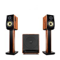 China 2-Way Cabinet Design Bookshelf Speaker with 40W Active Power and USB Connectivity for sale