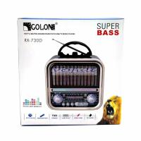 China Rechargeable Battery Powered Portable AM / FM 3 Band Clock Radio with Built in Speaker for sale