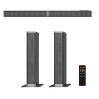 China Elevate Your Audio Experience with USB and HDMI ARC Functions Wireless Bluetooth Soundbar 4 Loudspeaker Enclosure ABS for sale