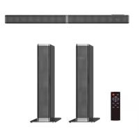 China ABS 60W Output Power Wireless Bluetooth Soundbar with 4 Speakers and BT/ USB/ Hdmi-arc3.5MM/ OPTICAL Audio Input for sale