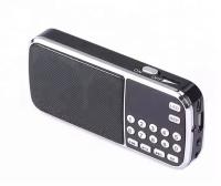 China USB/TF Slot Portable Radio Player with FM/MW/SW 3 Band and Built-In Speaker for sale