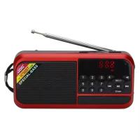 China USB/TF Slot Portable Radio Player with FM/MW/SW 3 Band and Built-In Speaker for sale
