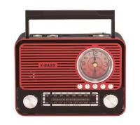 China USB/TF Slot FM Radio Powered by Rechargeable Battery Pack for On-the-Go Listening and Sound for sale