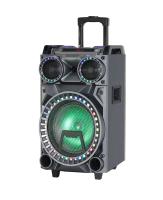China 1 Loudspeaker Wireless Portable Bluetooth Speakers Battery Powered Lightweight Plastic Cabinet for sale