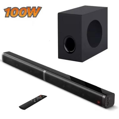 China BT/ USB/ Hdmi-arc3.5MM/ OPTICAL Audio Input Wireless Bluetooth Soundbar 2.1 Channels for Enhanced Audio Performance for sale
