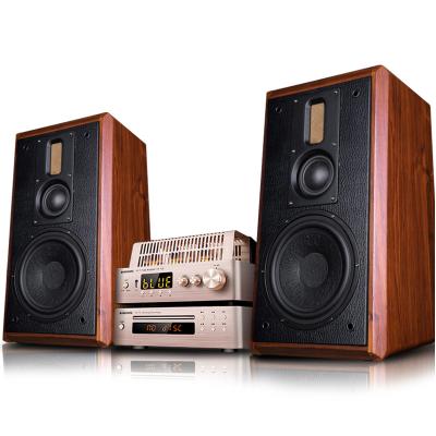 China Vofull KH-510 Wireless Bookshelf Speakers with 8 Inch Woofer and Tube Amplifier for sale