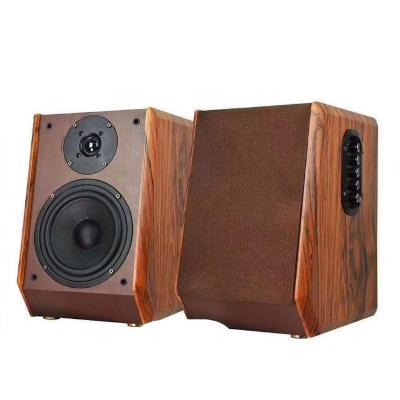 China Vofull 4 Ohm Hifi Wooden Bookshelf Speakers with 1W Distortion Factor for sale