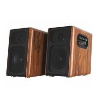 China Vofull 4 Ohm Hifi Wooden Bookshelf Speakers with 1W Distortion Factor for sale