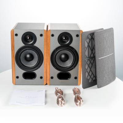China Optical Input Connectivity Vofull 2.0 Portable Home Theatre System Audio Bookshelf Speaker for Computer Phone Bookshelf for sale