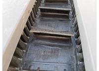 China Carbon Steel Baffle Feeder Belt Conveyor Antiskid for sale