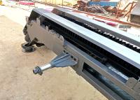 China Carbon Steel Fire Resistant Sidewall Rubber Belt Conveyor Adjustable Height for sale
