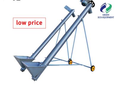 China Automatic Powder Screw Feeding Machine Inclined Screw Hoist Auger Conveyor for sale