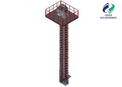 China Carbon Steel Chain Bucket Elevator for Cement Concrete Mixing Station for sale