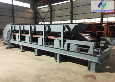 China Medium Duty Apron Feeder Conveyor With Hopper For Big Chunks Of Materials for sale