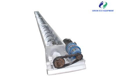 China Conveying Loose Materials U Type Screw Conveyor , Durable Sand Auger Conveyor for sale