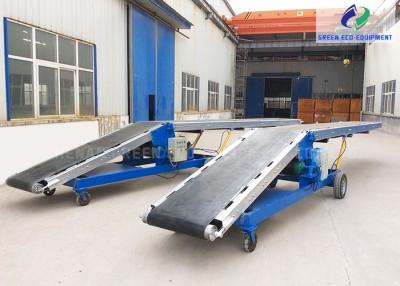 China Movable Conveyor System Industries Carbon Steel Truck Loading for sale