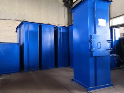 China Bulk Material Conveying Belt Driven Elevator , 220V/380V Hopper Elevator for sale