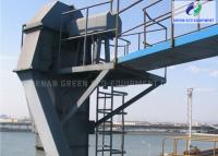 China Bulk Material Conveying Belt Driven Elevator , 220V/380V Hopper Elevator for sale