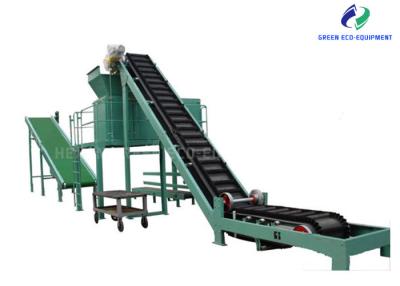 China Professional Z Type Belt Conveyor , Mining Belt Conveyor With Sidewall for sale