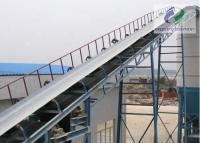 China Big Throughput Industrial Belt Conveyor Carbon Steel Frame Material for sale