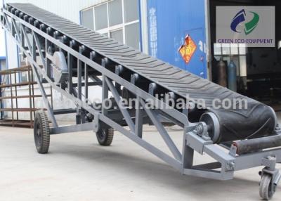 China Stone Crusher Sand 80t/H Belt Rubber Conveyor Machine Mobile for sale