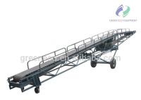 China Wire Rope Lifting Mobile Industrial Belt Conveyor PVC PU Rubber Belt  Material for sale
