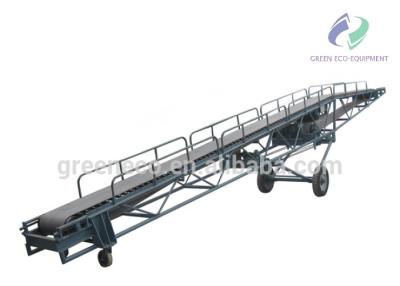 China Wire Rope Lifting Mobile Industrial Belt Conveyor PVC PU Rubber Belt  Material for sale
