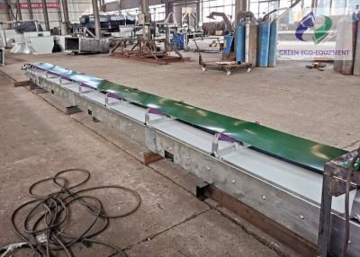 China Aluminum Frame PVC Belt Conveyor , Food Grade Belt Conveyor Heat Resistant for sale