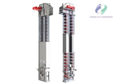 China Customized Belt Type Vertical Cement Bucket Elevator Carbon Steel Material for sale
