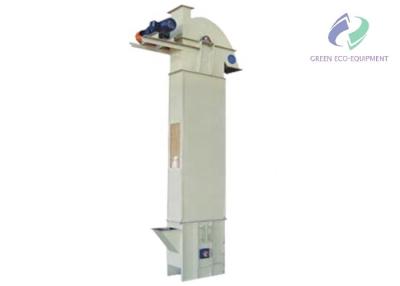 China High Strength Steel Wire Belt Bucket Elevator For Vertically Conveying for sale