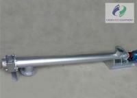 China Single Tube Screw Conveyor / Spiral Screw Conveyor For Dust Cement Sand for sale