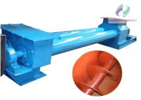 China Large Capacity Double Shafts Feed Screw Conveyor For Gypsum 40m Length for sale