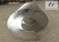 China Wood Chips Flexible Screw Feeder , Shaftless Screw Auger Conveyor for sale