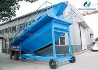 China Portable Mobile Trommel Screen Machine , 90mm Gold Mining Trommel for sale