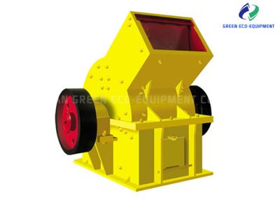China Yellow Impact Hammer Crusher , Cement Crusher Machine Compact Structure for sale