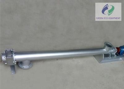 China Adjustable Rotation Speed Sludge Screw Conveyor Small Cross Section for sale