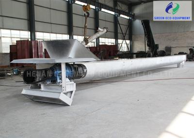China Fire Resistant Feed Screw Conveyor For Conveying Loose Materials for sale