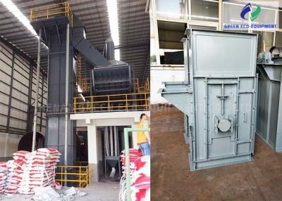 China 40 Meters Height Chain Bucket Elevator System High Temperature Resistance for sale