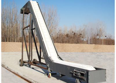 China Skirt Rubber Pvc Food Grade Inclined Cleated Belt Conveyor for sale
