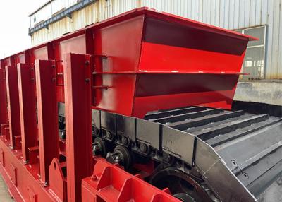 China Heavy Duty Steel Chain Apron Feeder Conveyor For Metallurgical Industry for sale