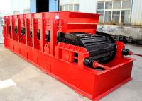 China Heavy Duty Apron Plate Chain Conveyor Feeder For Big Stone for sale