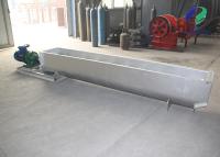 China U Type Through Screw Conveyor Machine For Materials Powders for sale