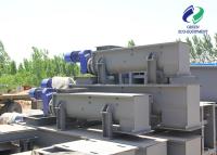 China Sewage Treatment Shaftless Screw Conveyor System 25m for sale